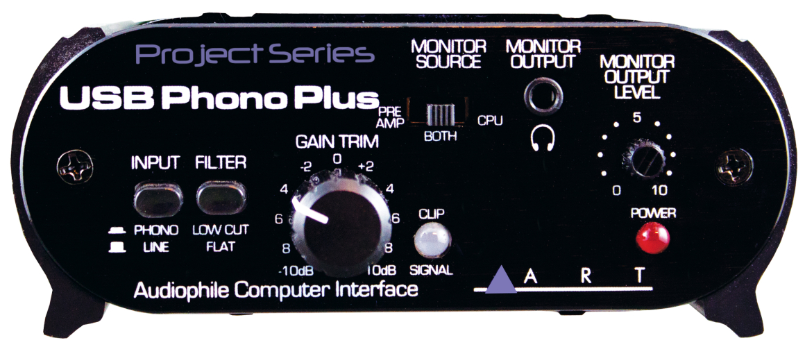 USB Phono Plus PS Phono Preamp and Audio Interface | ART Pro Audio